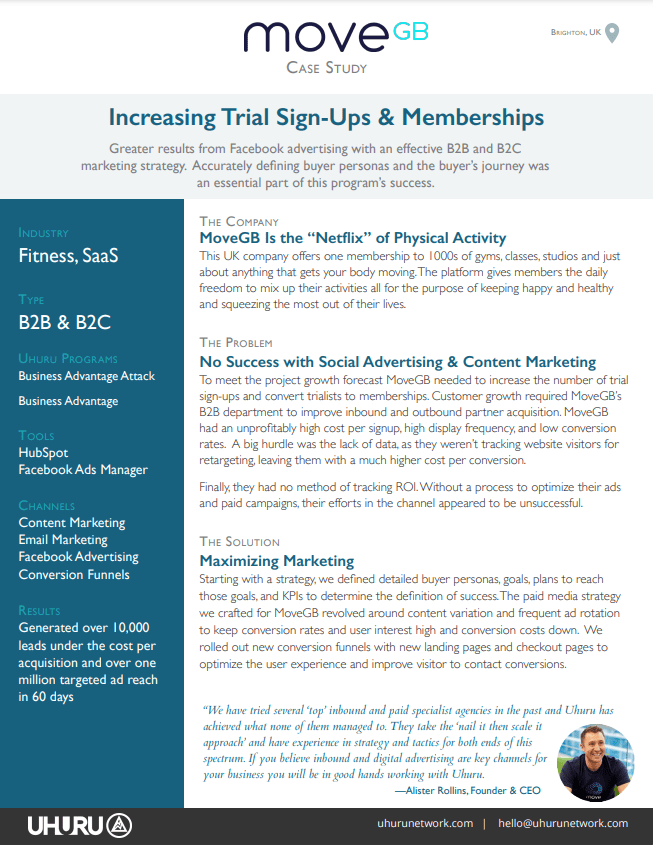 MoveGB Case Study - Uhuru Network